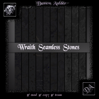Second Life Marketplace - NuTec: Plain Wraith Set Seamless Texture Set